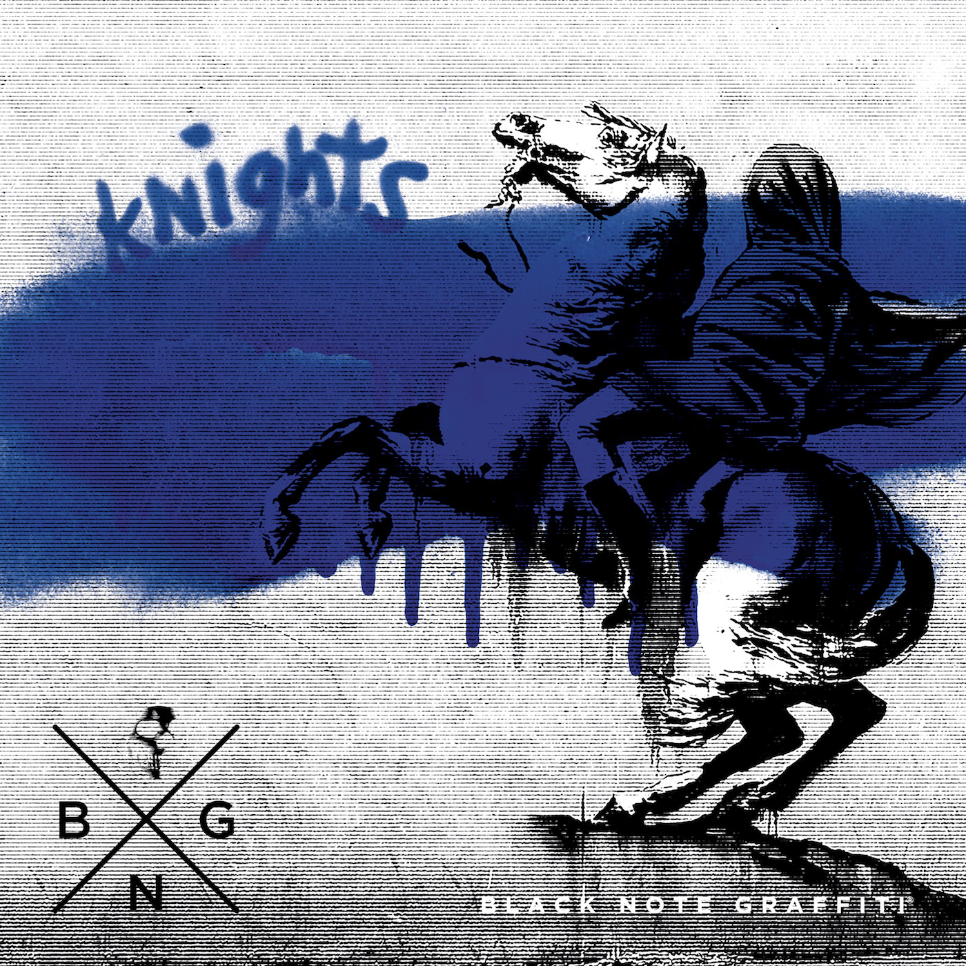 Knights - Black Note Graffiti (reviewed by Dave Franklin) - Dancing ...